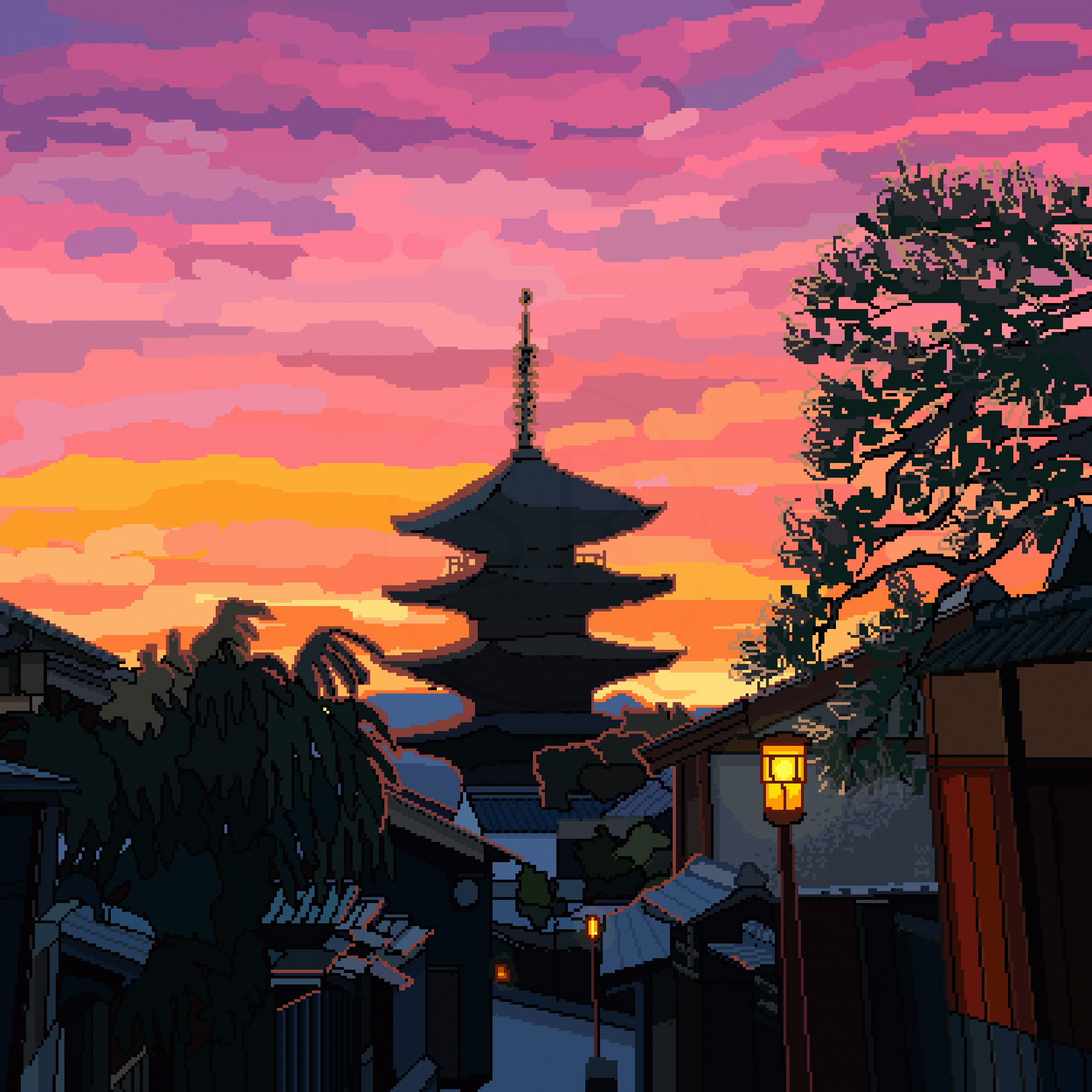 Higashiyama, Kyoto - Sketchride Project